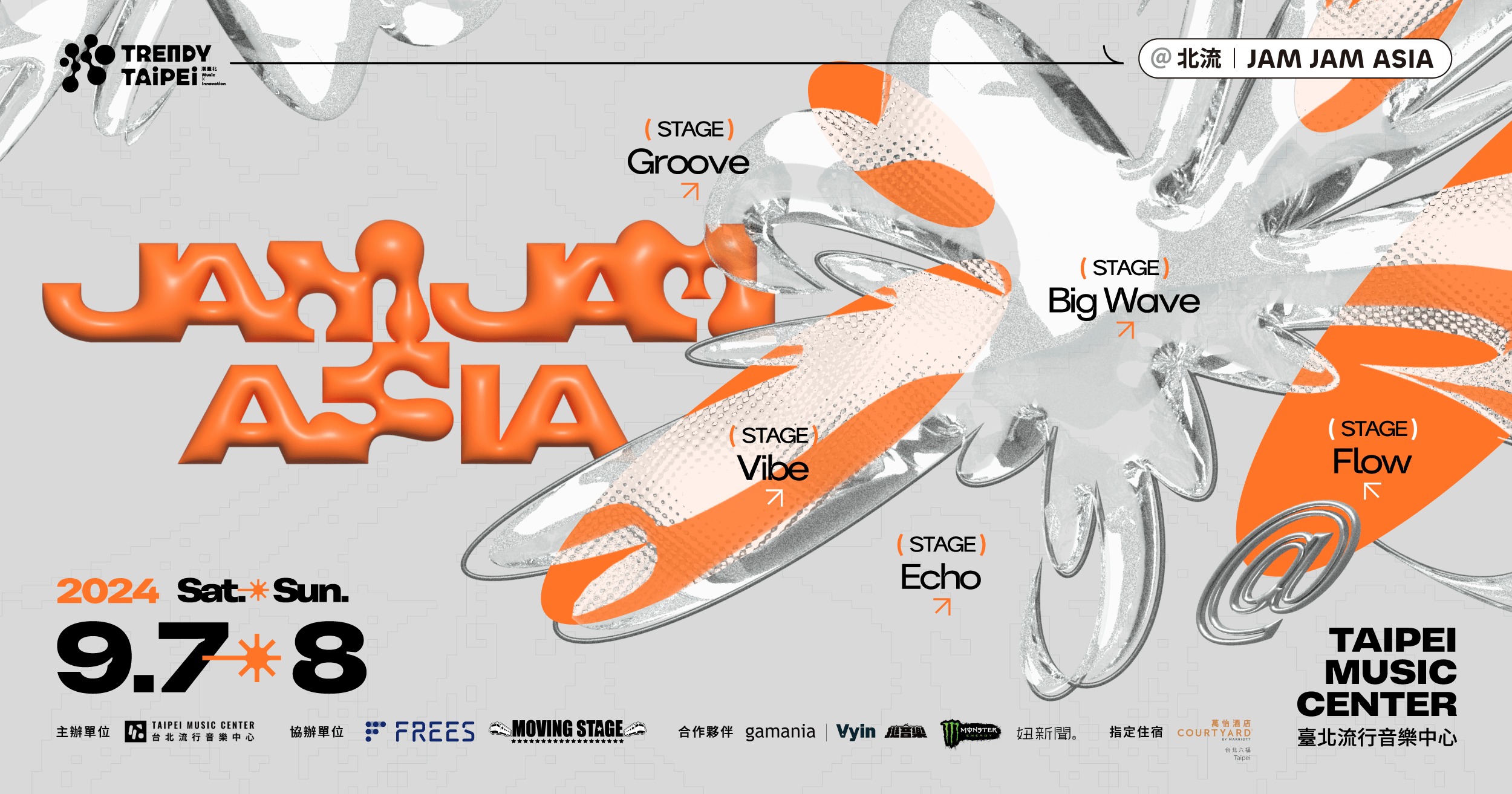 JAM JAM ASIA 來了！跨國合作音樂盛事踏上北流，齊聚亞洲各國超強卡司！ | 音音有代誌 IN IN TO MUSIC